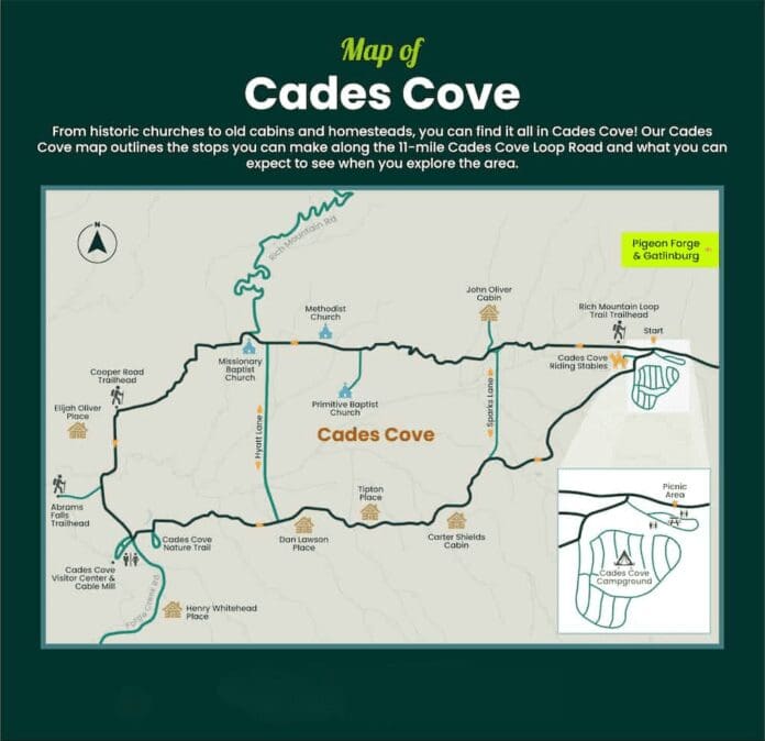Cades Cove Information Plus LIVE Weather Report and Radar - Explore ...